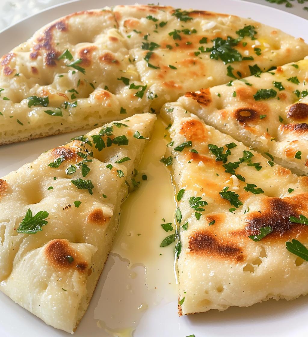 Garlic and Butter Flatbread Recipe That Will Melt Hearts - Mix Recipes ...